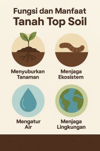 Tanah Top Soil Adalah: Ciri, Fungsi, dan Manfaatnya